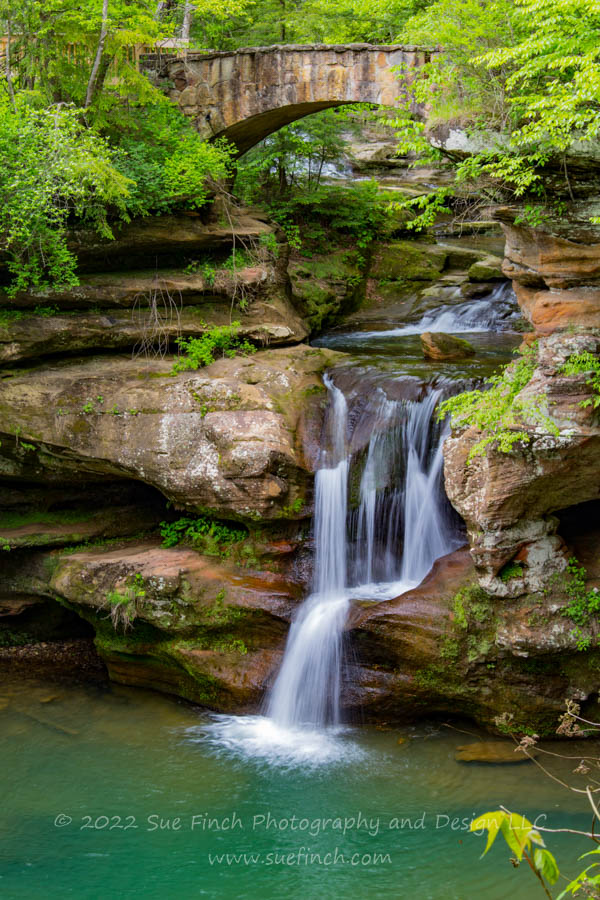 Upper Falls – Spring – Sue Finch Photography and Design LLC